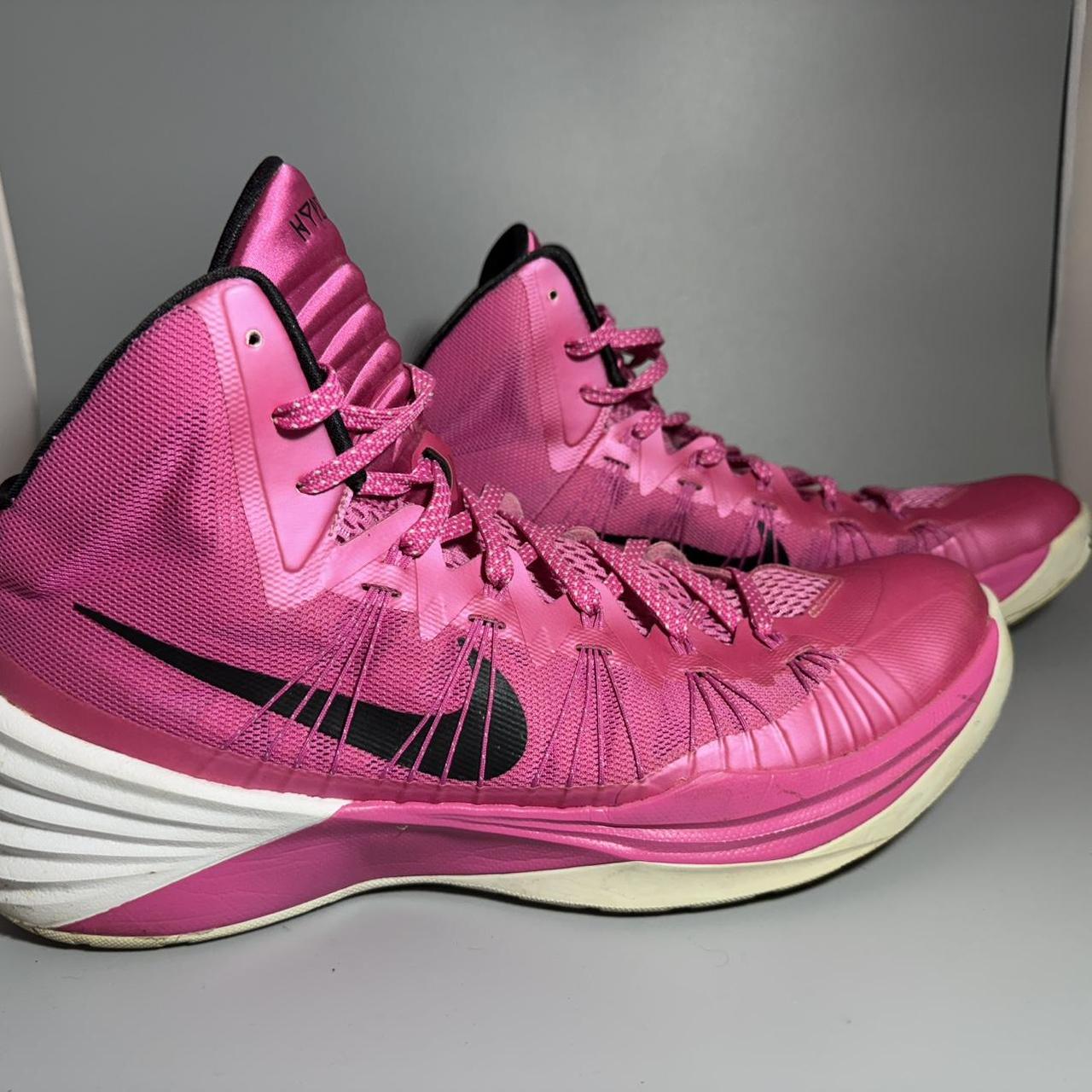 Nike Hyperdunk Think Pink Cancer Mens Basketball... | Depop