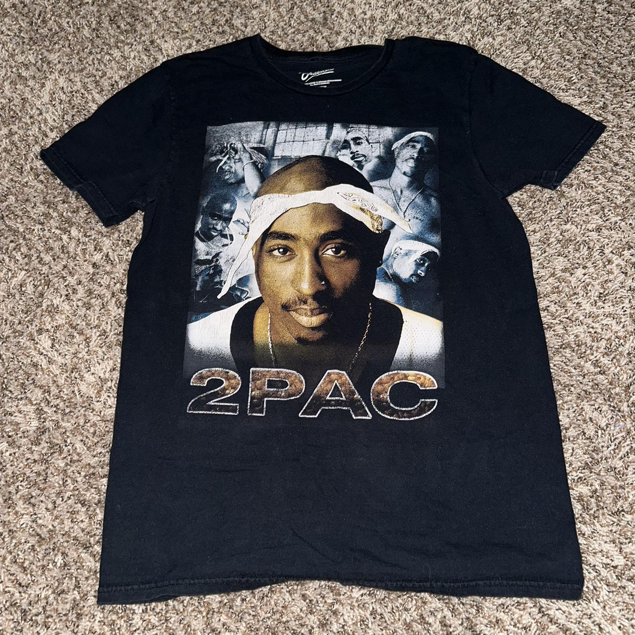 Tupac Shirt -medium #tupac #2pac - Depop