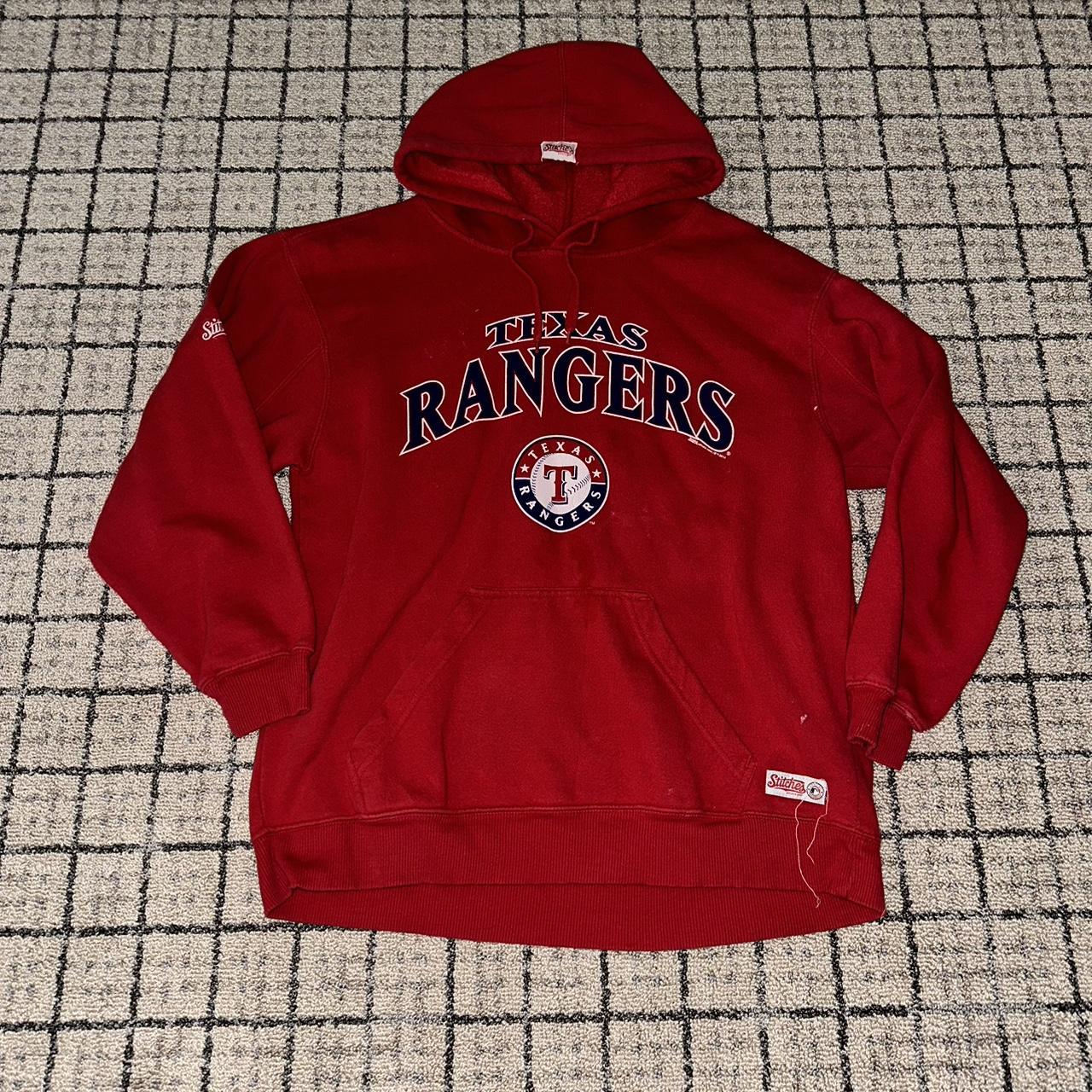 Texas Rangers Sweatshirt -medium -good condition... - Depop