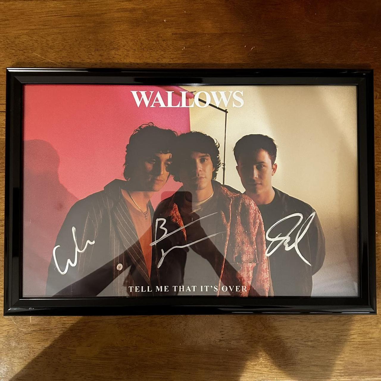 Wallows “Tell Me That It’s Over” Signed Poster... - Depop