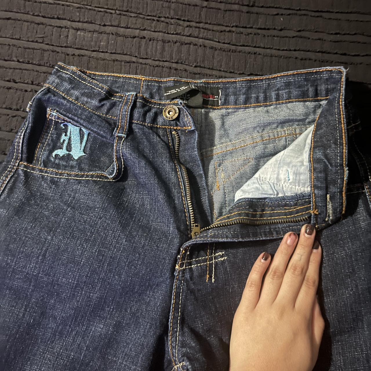 Notorious big skater style Jeans with double... - Depop