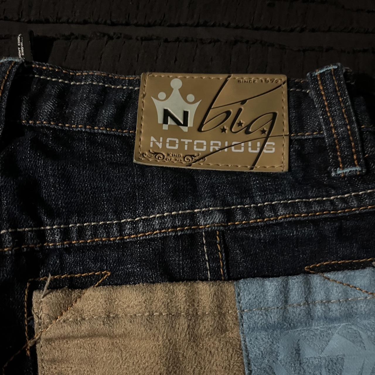 Notorious big skater style Jeans with double... - Depop