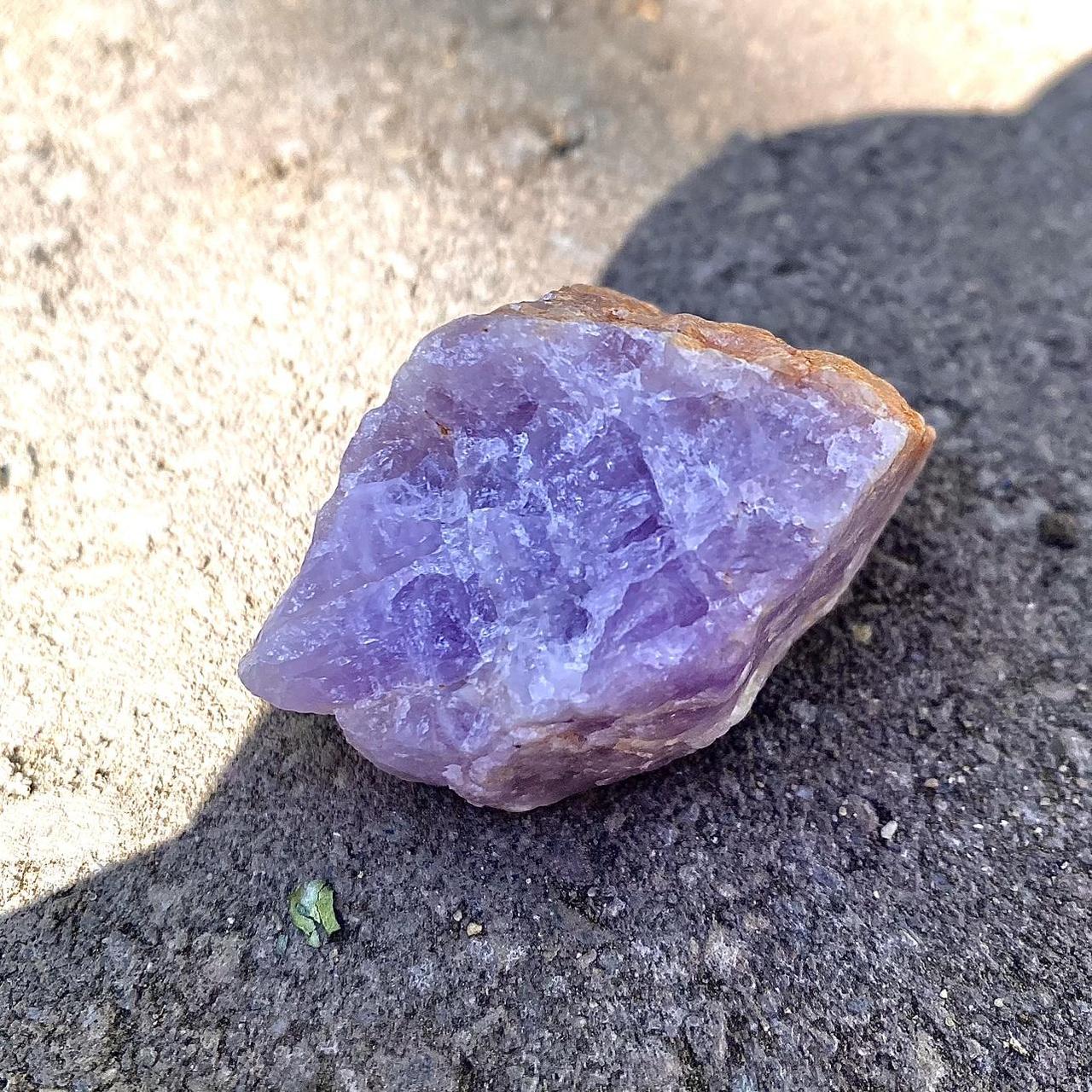 Low grade amethyst amethyst can help you open your... - Depop