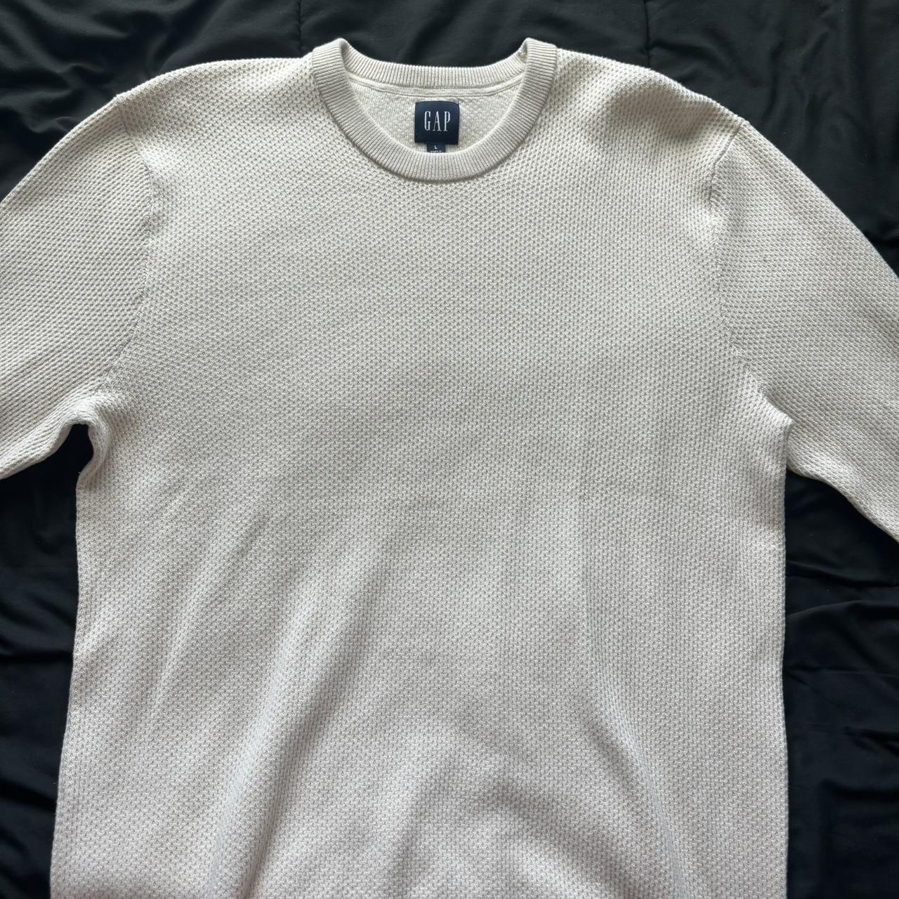 Mens large Gap knit sweater Size: L Color:... - Depop