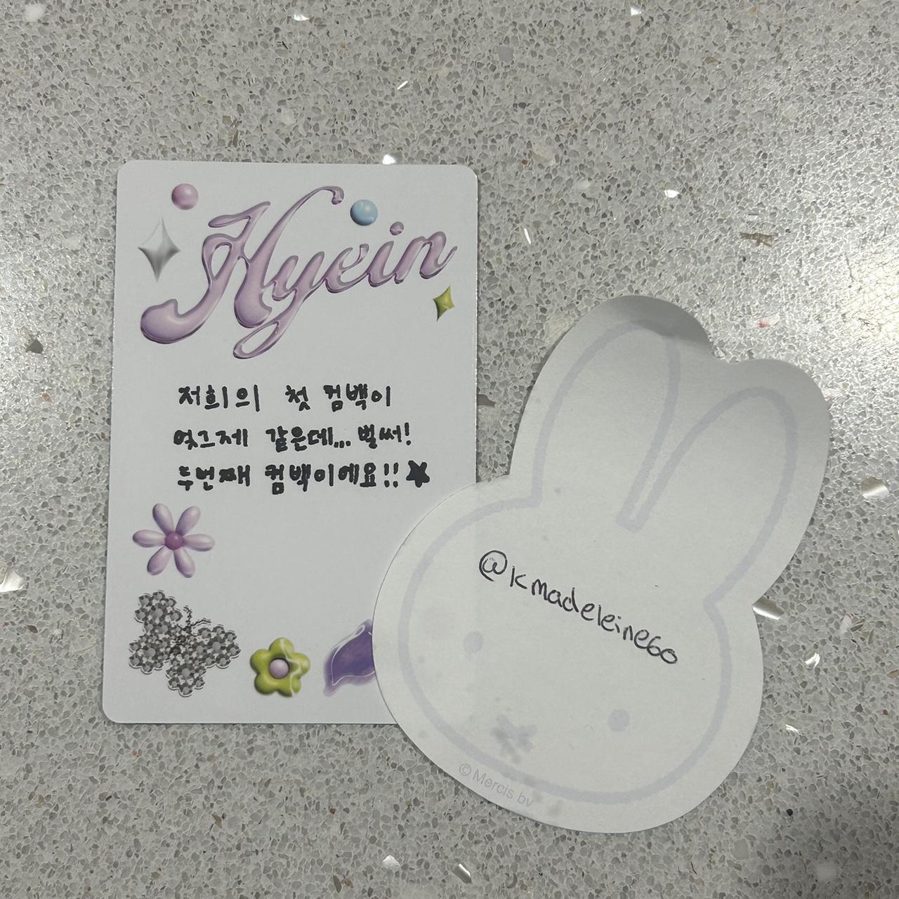 NEWJEANS Hyein photo card 🫧Weverse preorder... - Depop