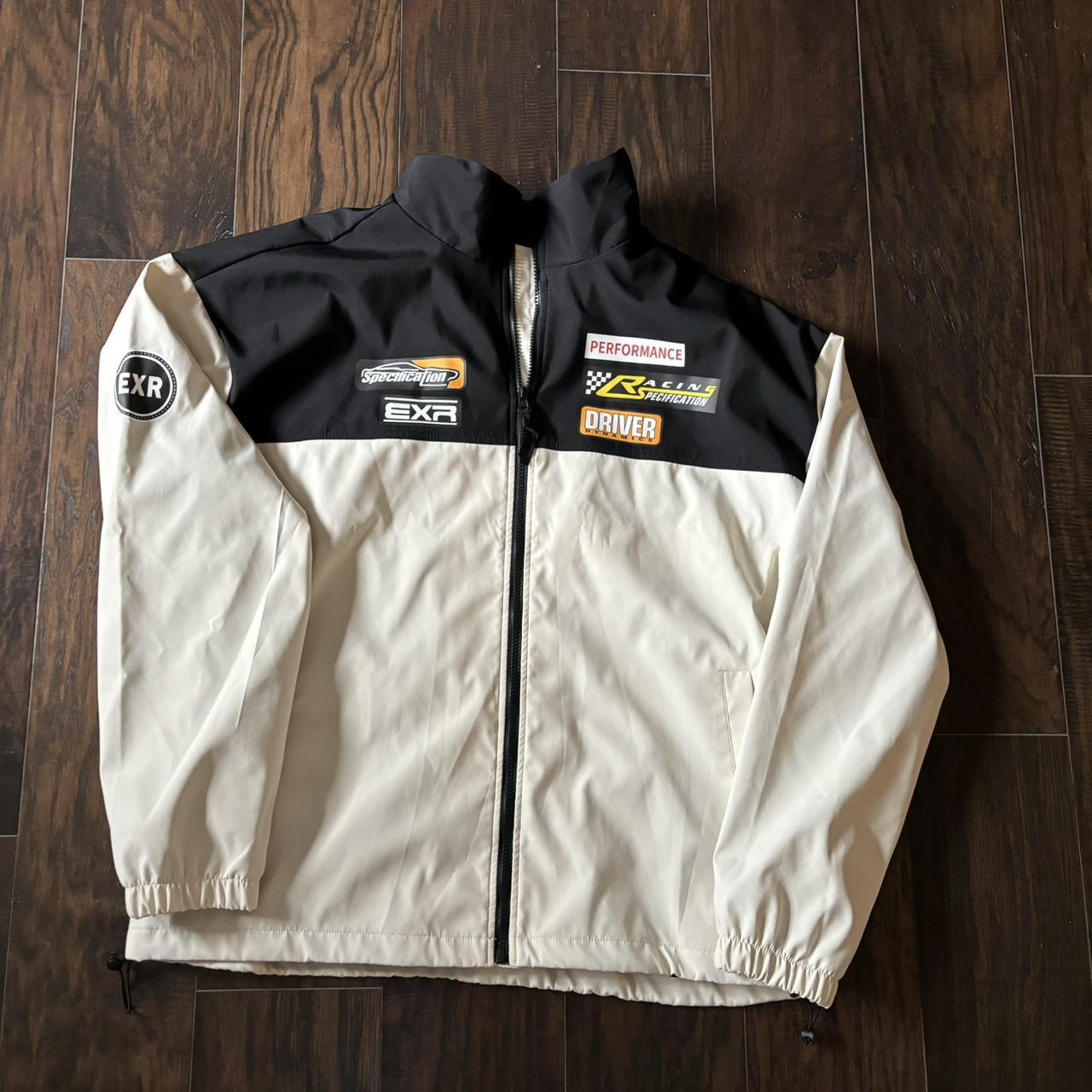 Racing, zip up Men’s XL Perfect condition Message... - Depop
