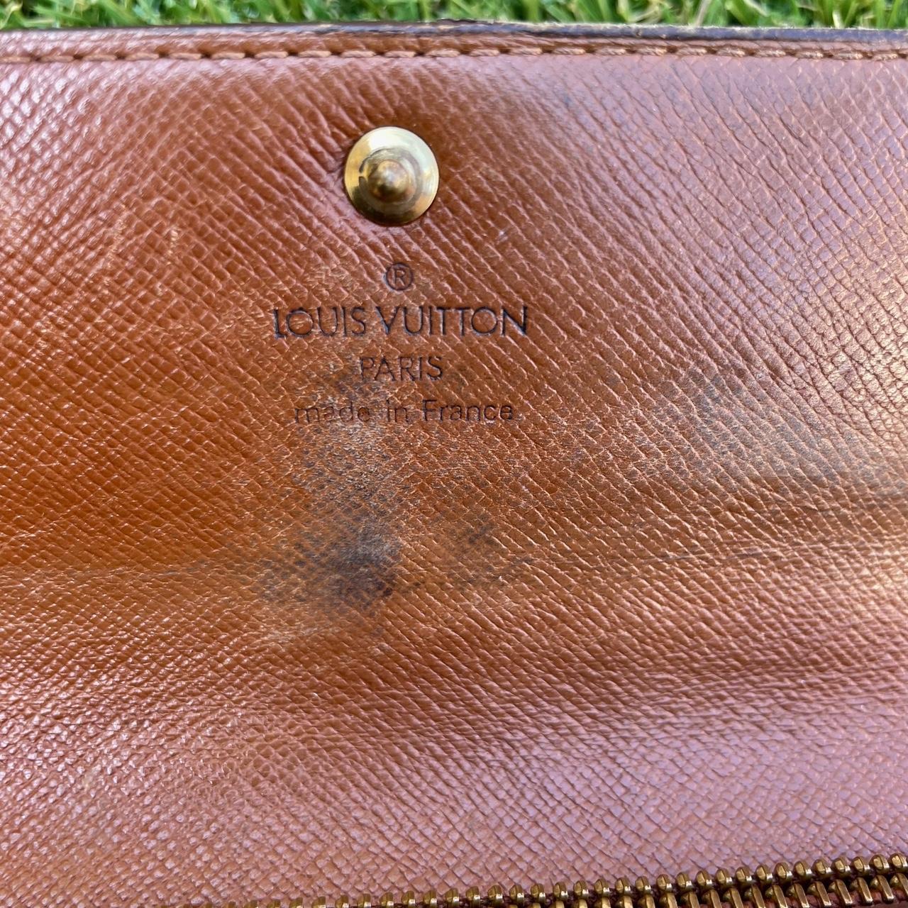 Louis Vuitton Women's Brown and Tan Wallet-purses | Depop