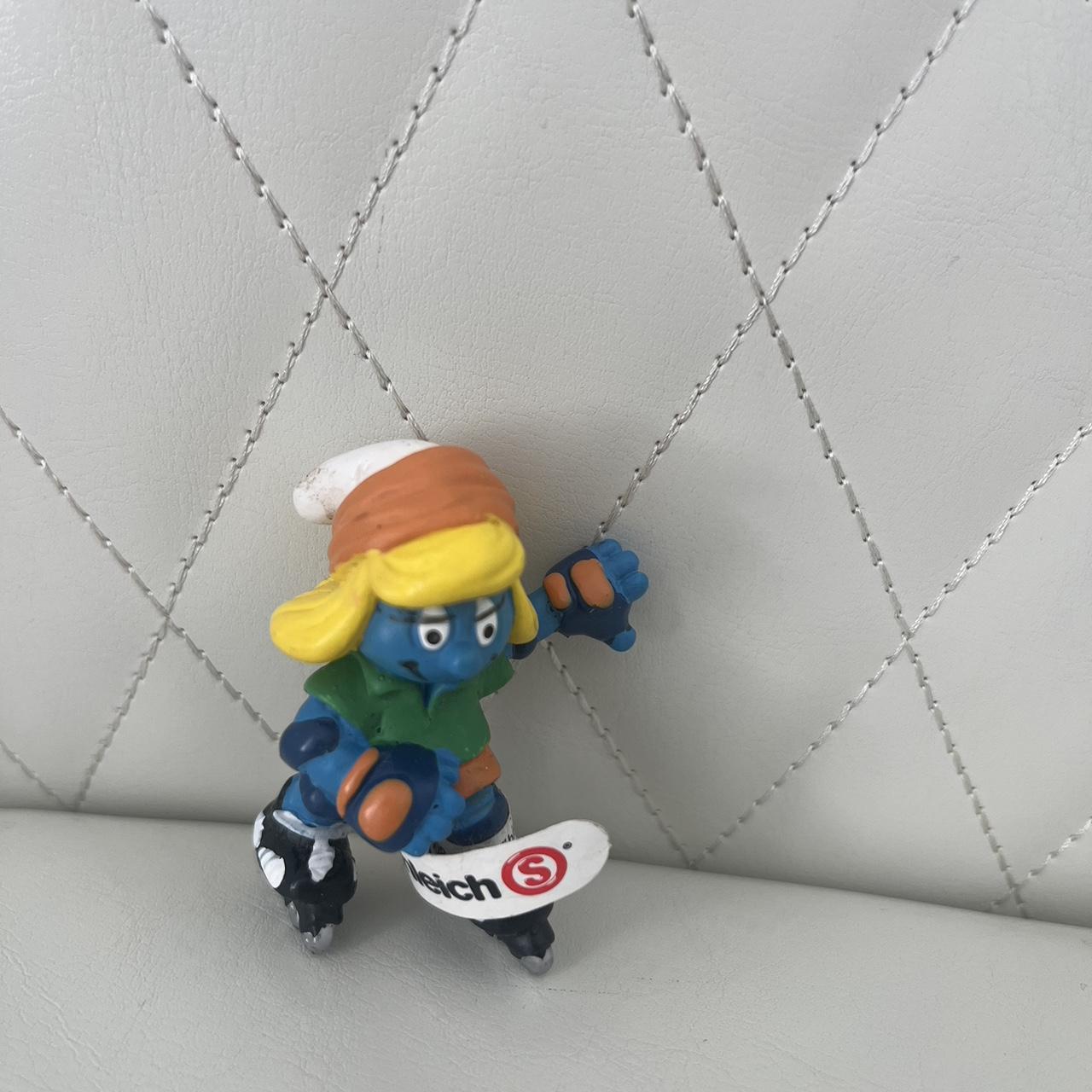Vintage Smurfs 1996 Inline Skates Smurfette... - Depop