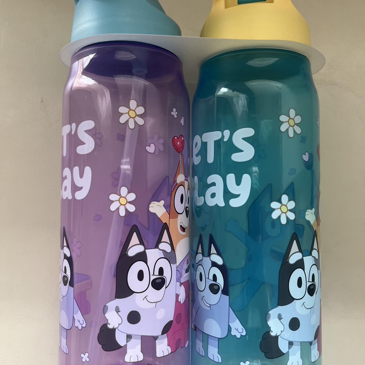 Bluey 2 pack Water Bottles Target Bullseye New with... - Depop