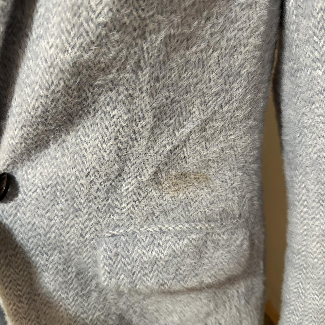 LOFT fuzzy top coat Super warm Bought brand new... - Depop