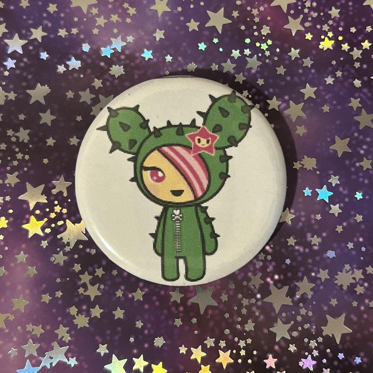 tokidoki sandy pin 🌵💖 handmade, branded hot topic... - Depop