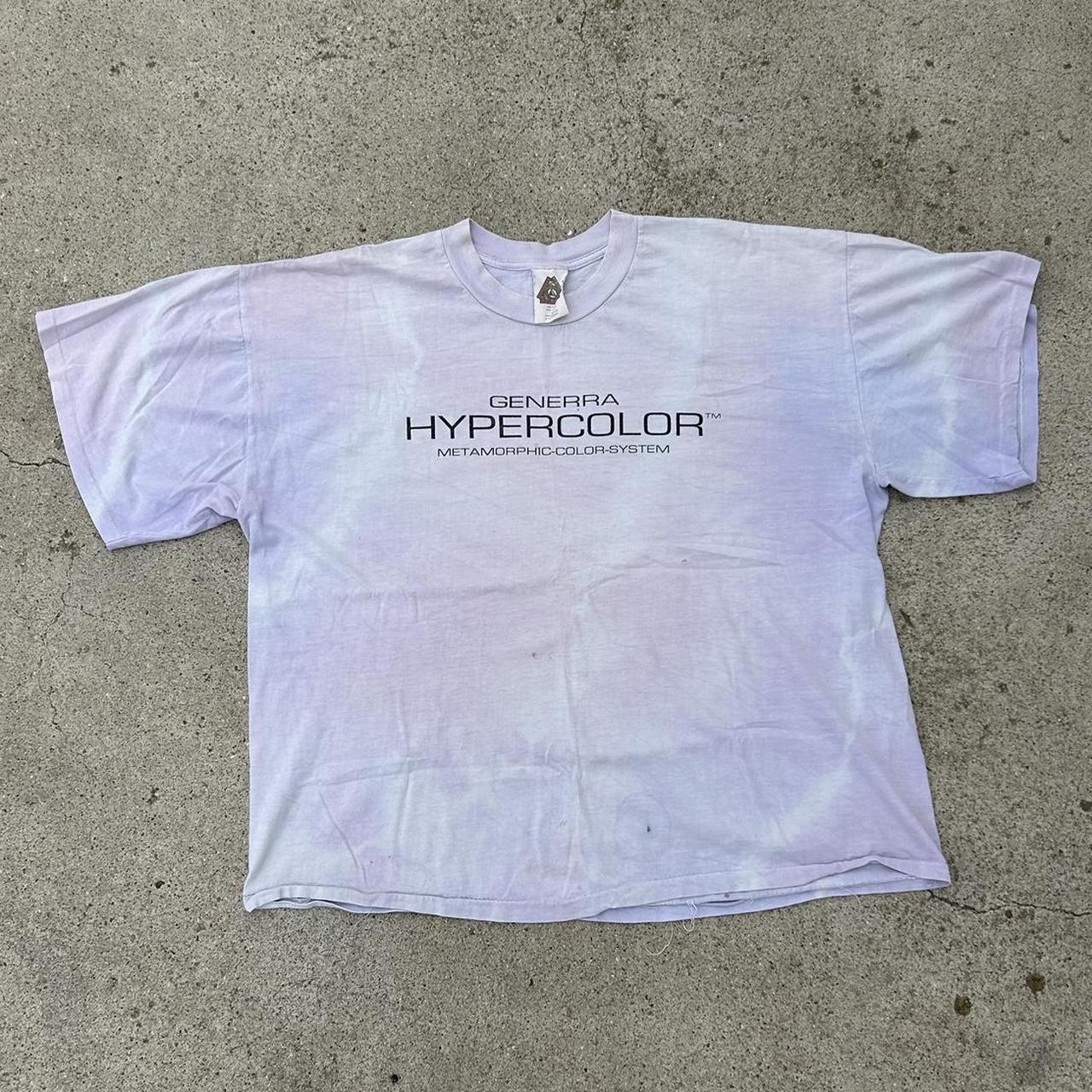 Vintage 90’s HYPERCOLOR graphic tee - Super sick,... - Depop