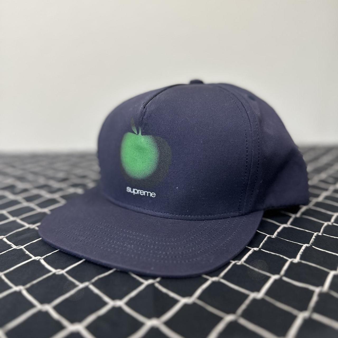 Supreme Apple 5-Panel Hat. OS Black. Ss19. Great... - Depop