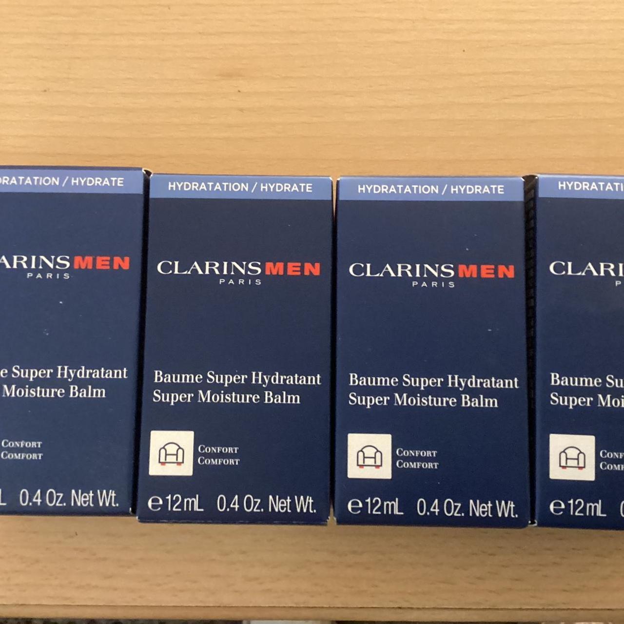 Clarins Men super moisture balm 4 x 12ml (48ml) New... - Depop