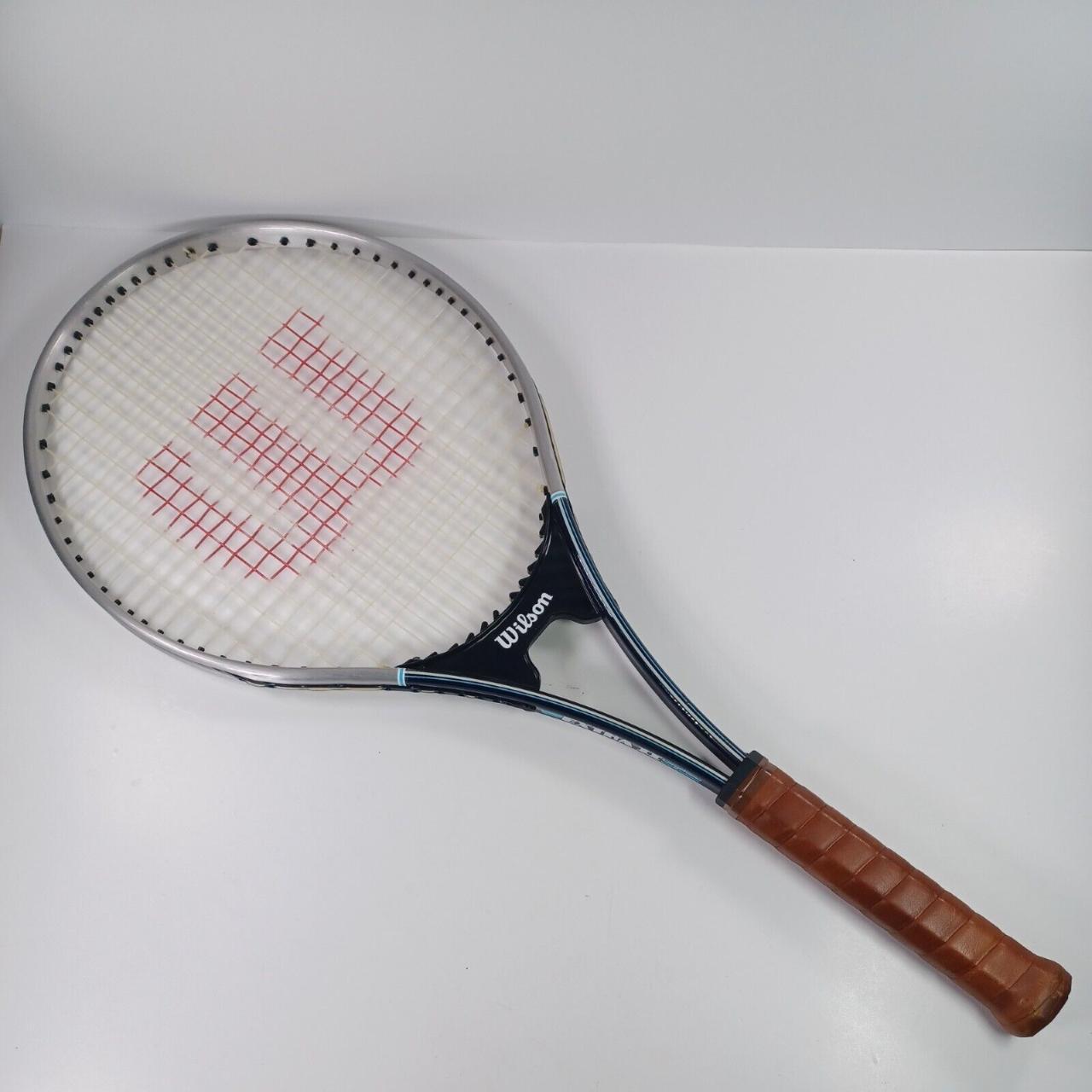 Vintage Wilson EXTRA II Largehead Aluminum Metal... - Depop