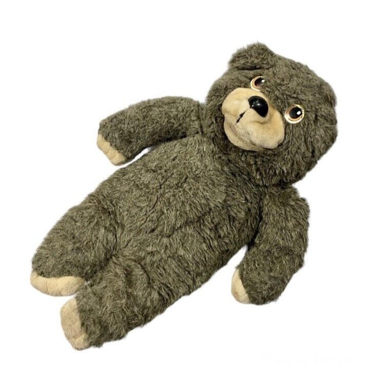 Hasbro Softies Bingo Bear 1986 Plush Talking Stuffed... - Depop