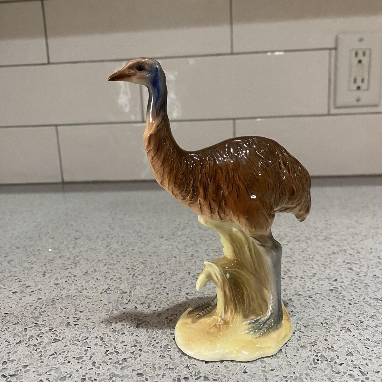 Goebel Porcelain 6" EMU Bird Figurine W Germany... - Depop