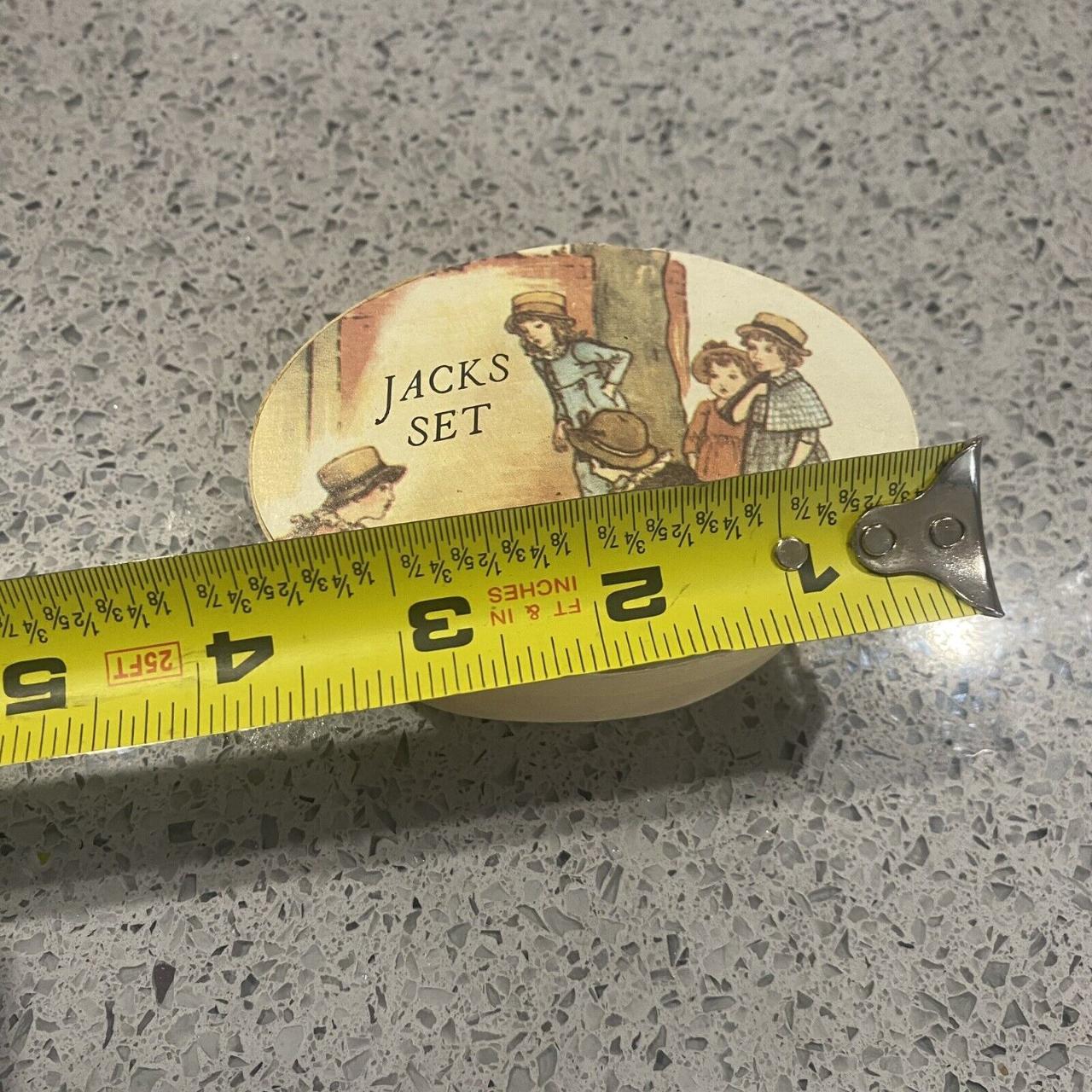 Vintage 1987 Shackman Jax Jacks Set Wooden Case 16... - Depop