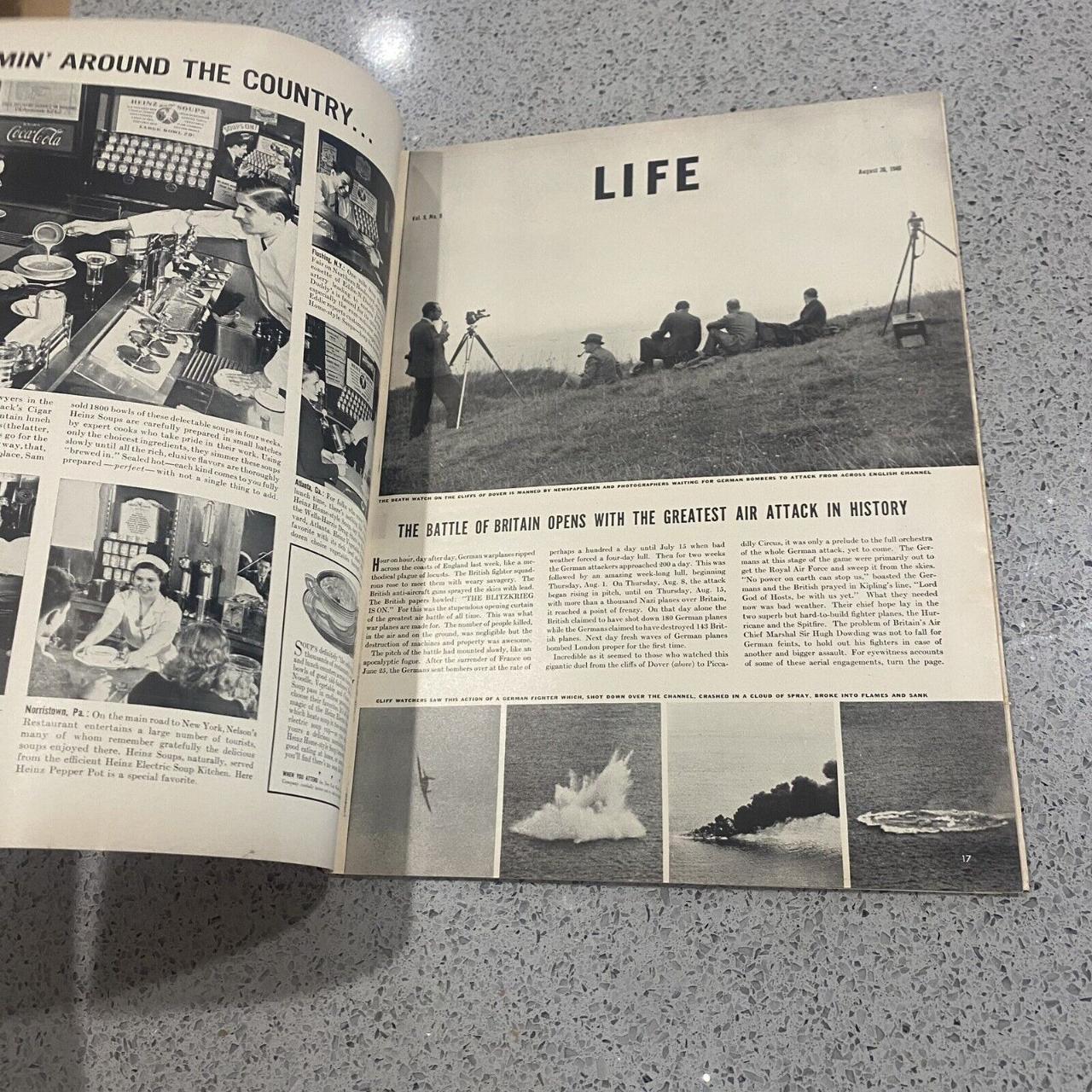Vintage August 1940 Life Magazine Old Ads Boy And... - Depop