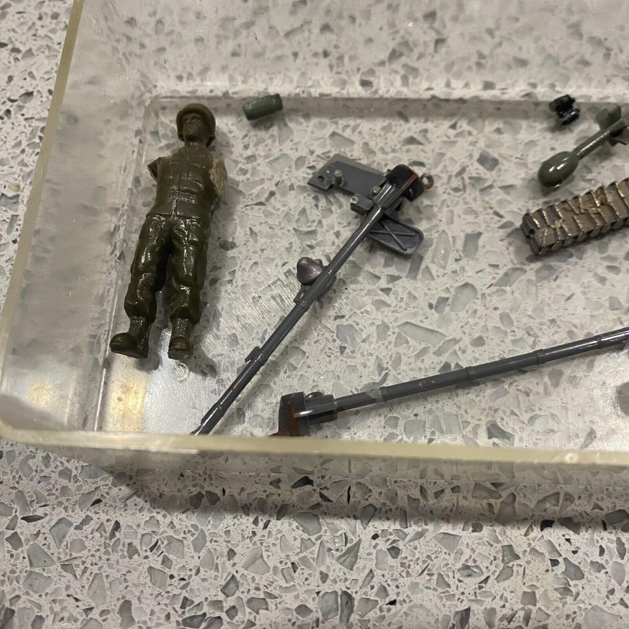 Vintage Mini Military Army Toy Figures Plus Box Of... - Depop