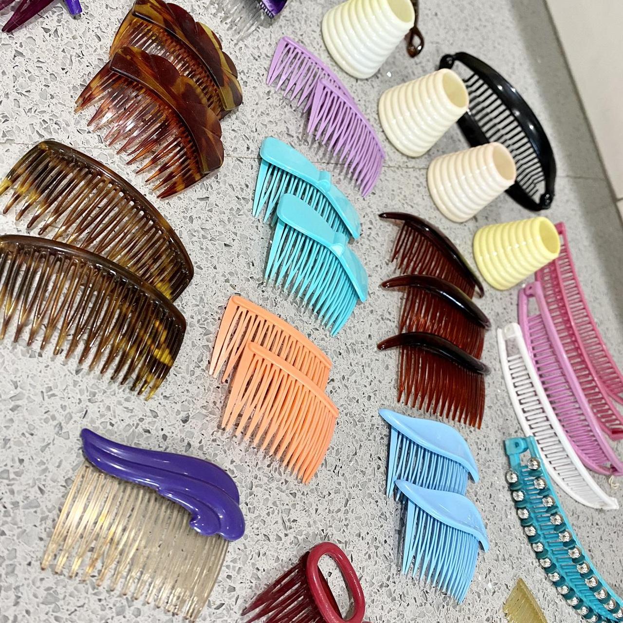 Huge 44 Pc Lot Vintage Hair Combs Goody 80s 90s... - Depop