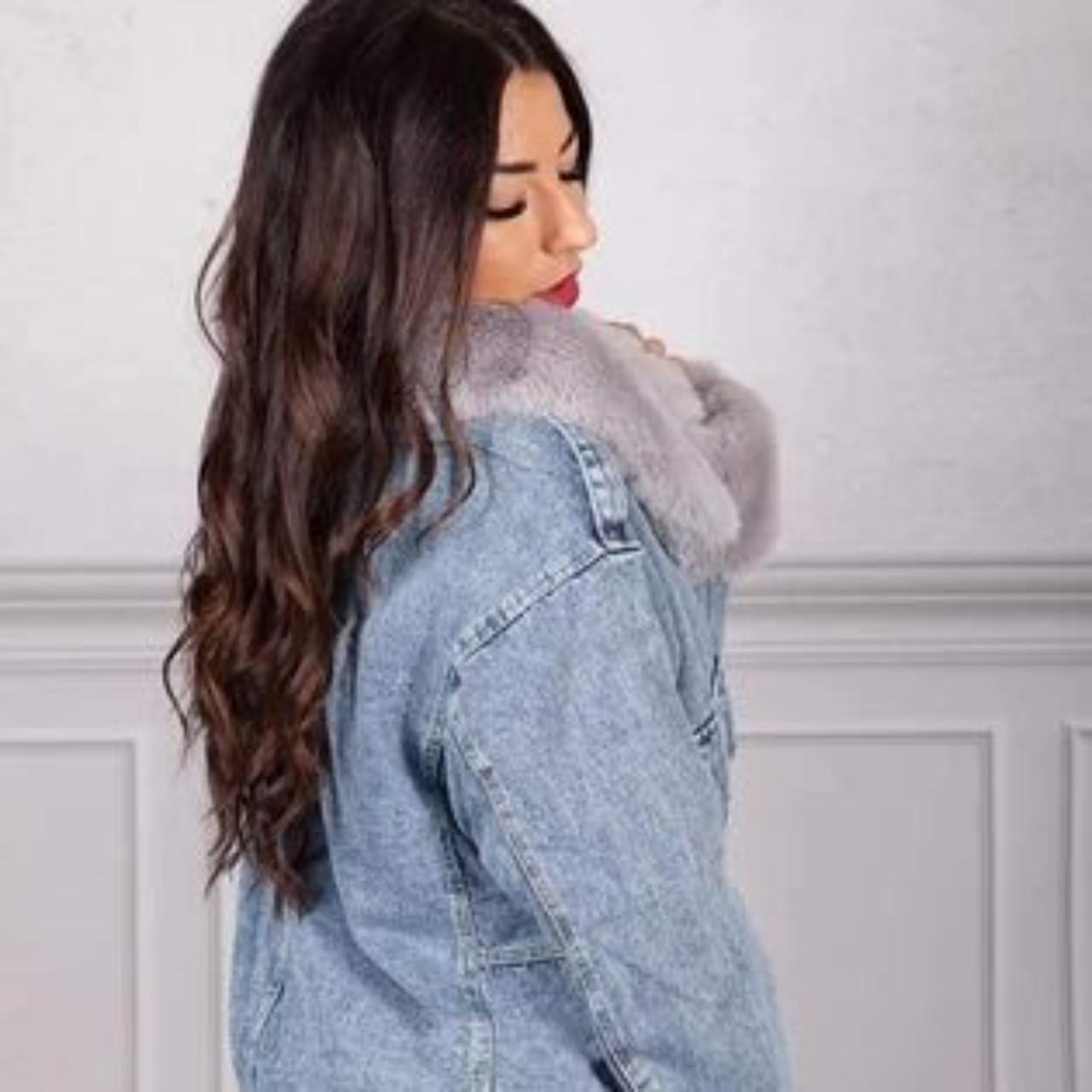 Insulated denim jacket,detachable... - Depop