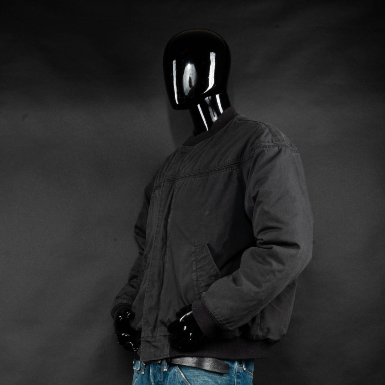 Vintage Eagles Ridge Outfitters Black Bomber Jacket... - Depop