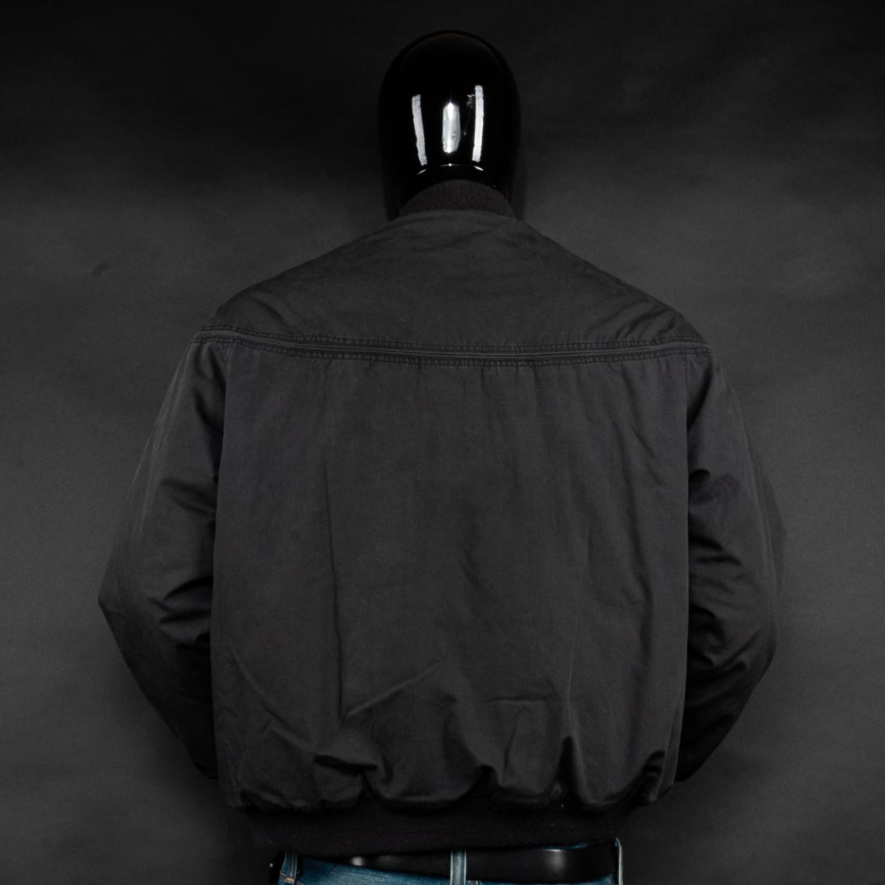 Vintage Eagles Ridge Outfitters Black Bomber Jacket... - Depop