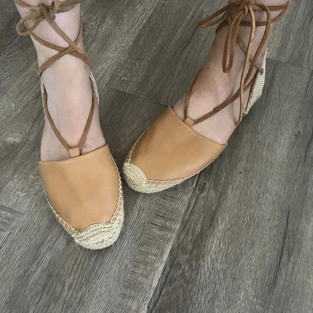 Soludos sandals Genuine leather. Sandal espadrilles... - Depop
