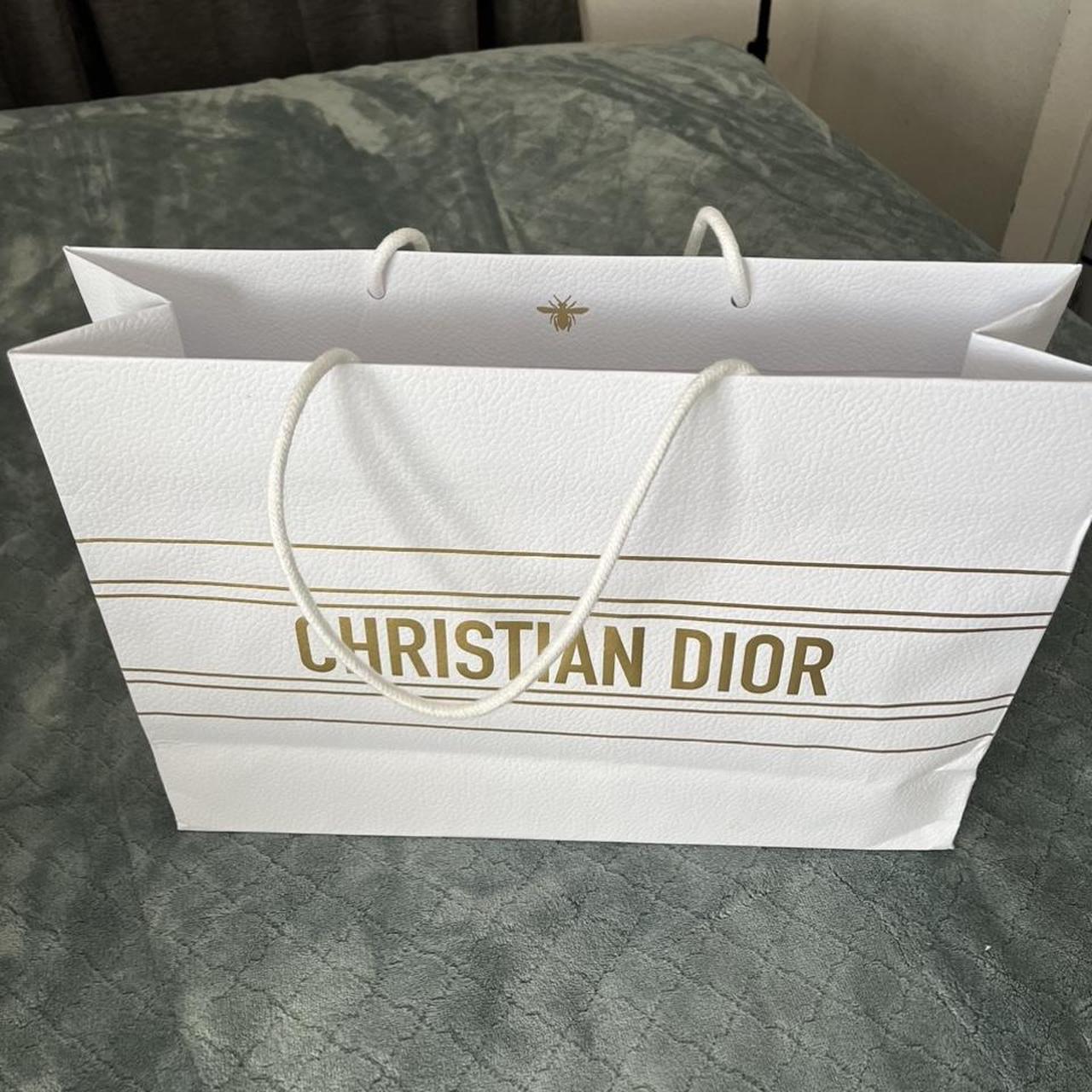 Dior shopping bag Got it from the flagship store in... - Depop