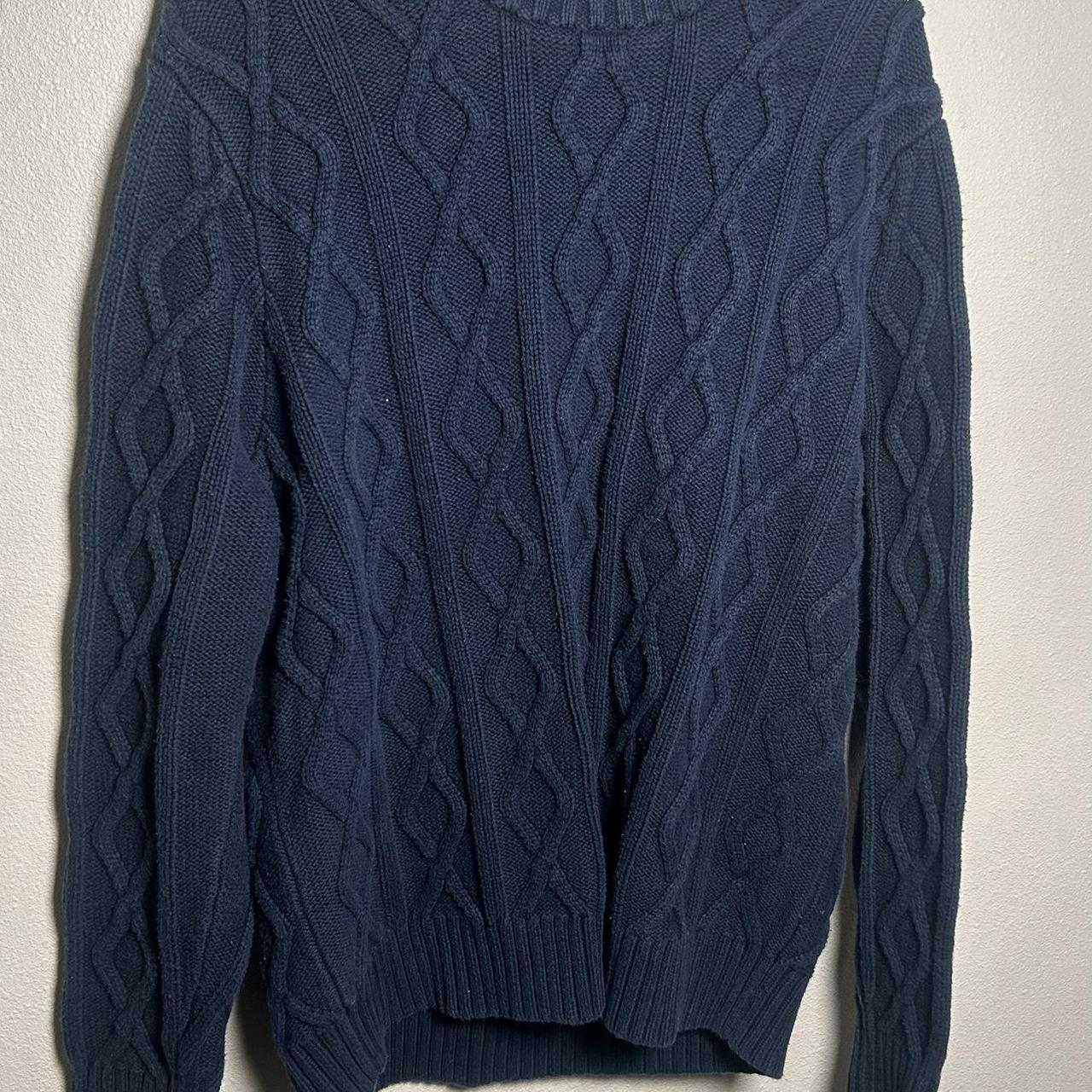 Blue good fellow sweater barely used, large #sweater | Depop