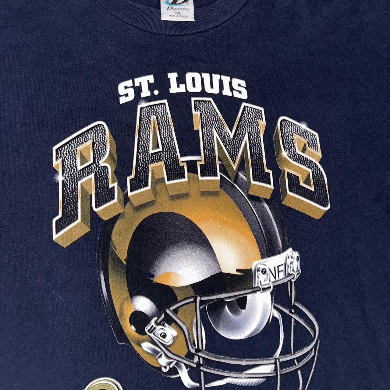Vintage STL RAMS Dynasty Men’s 2XL Big Helmet... - Depop