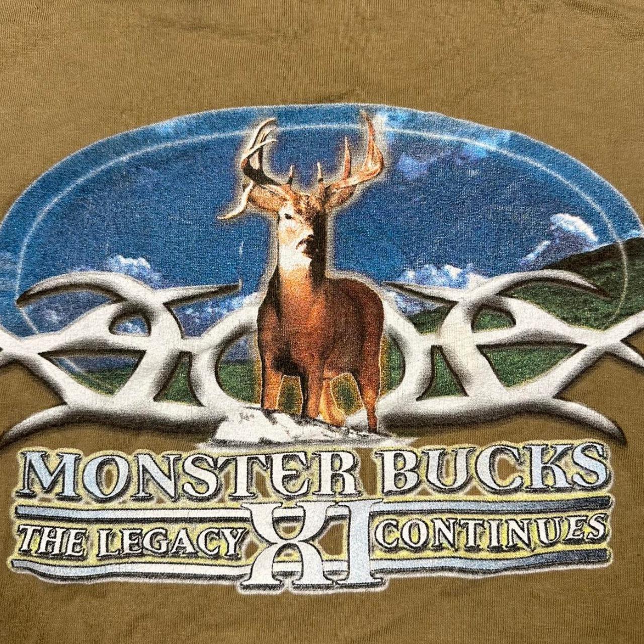 Realtree Monster Bucks The Legacy Continues Men's XL... - Depop