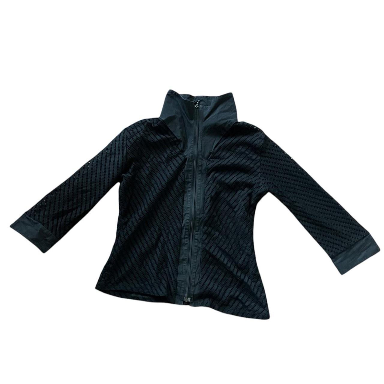 Rayure Paris mesh zip up top. Made in France. Super... - Depop