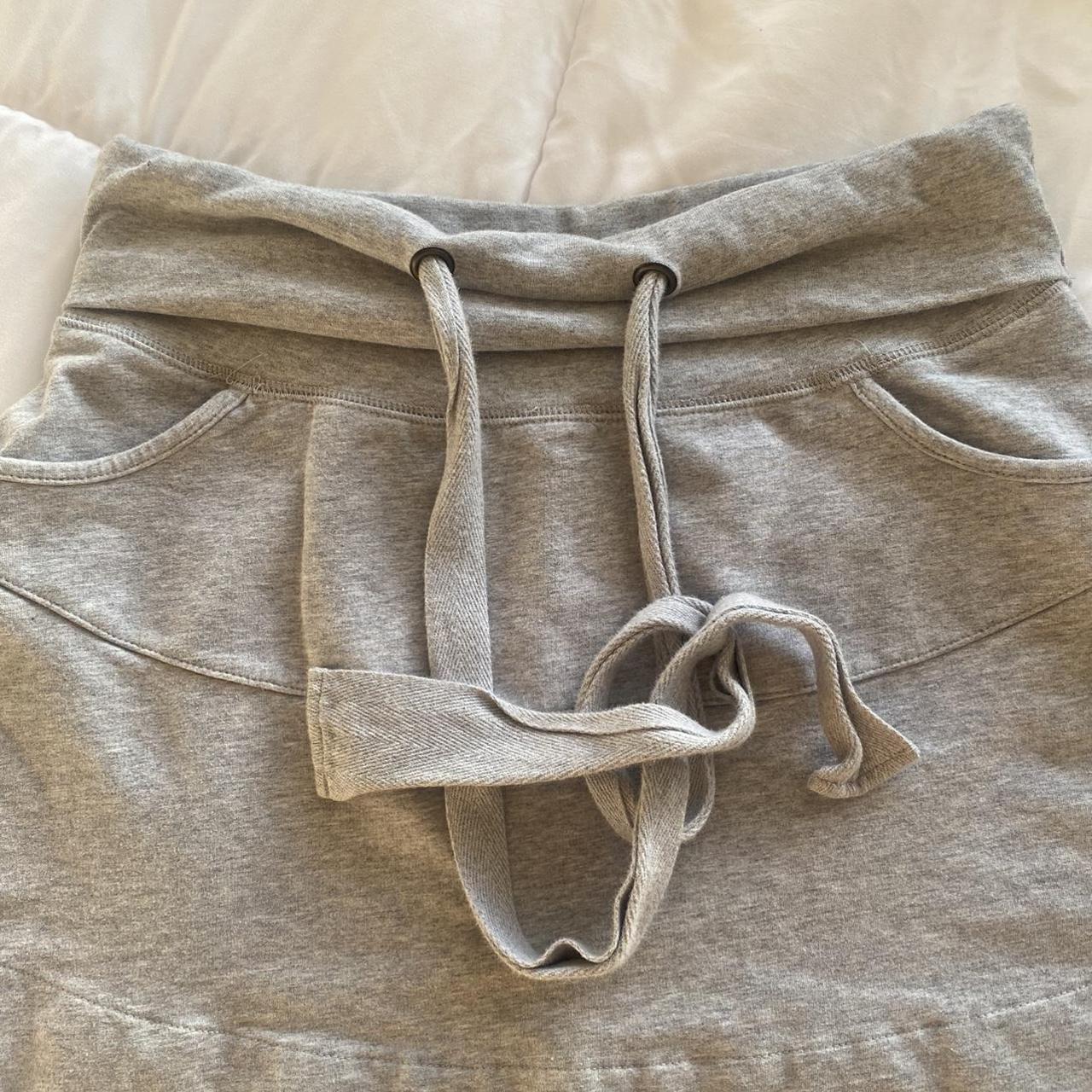 Max Rave Grey Mini SweatSkirt 🎀 Features pockets... | Depop