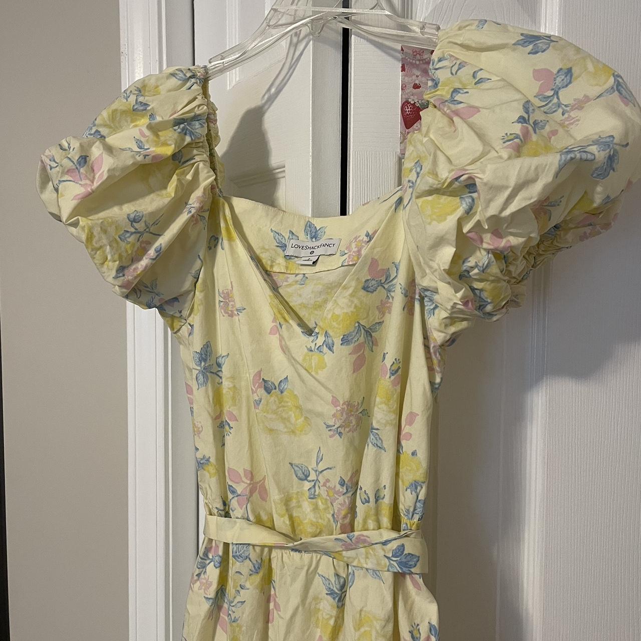 LoveShackFancy yellow dress Beautiful... - Depop