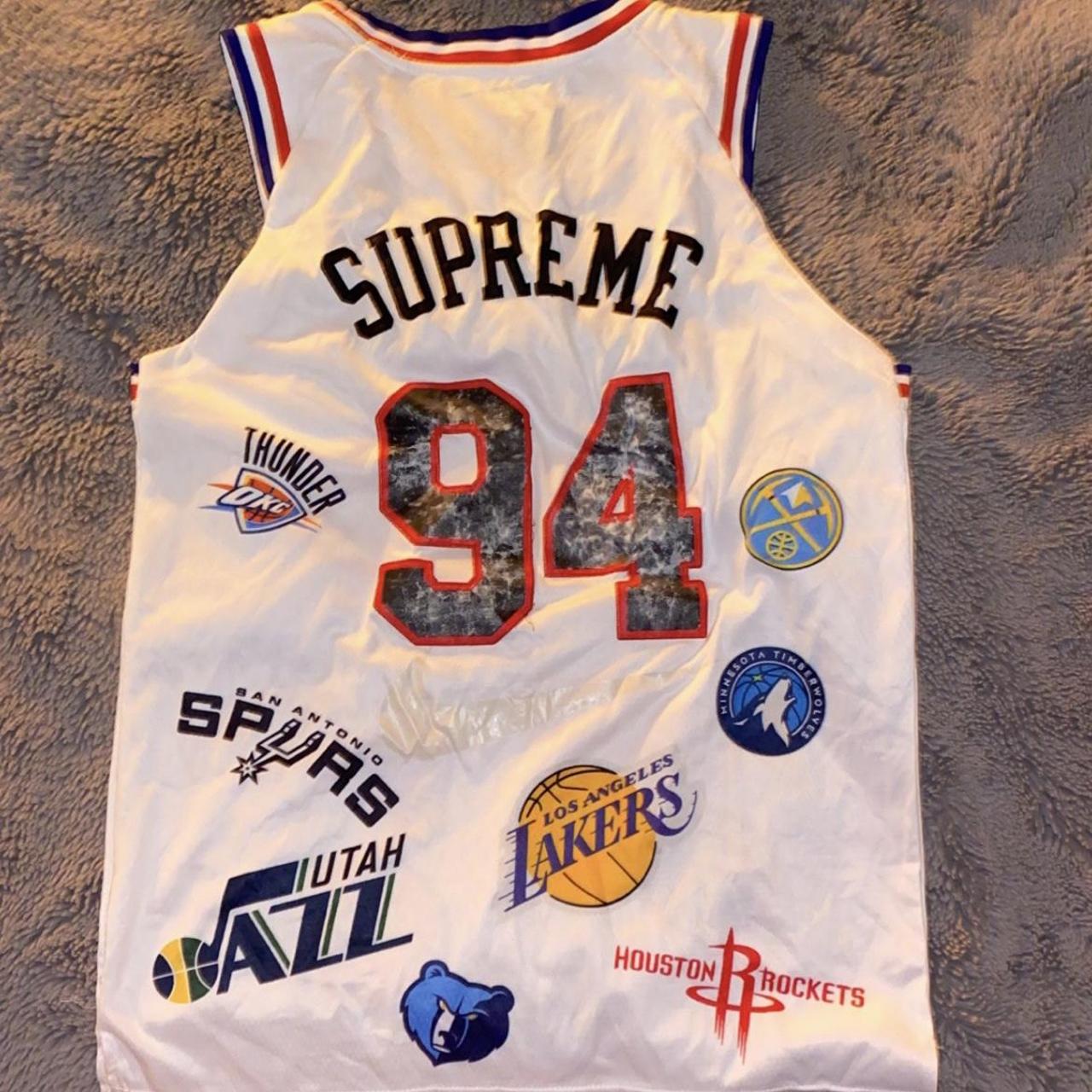 REP - Great supreme basketball jersey that was... - Depop