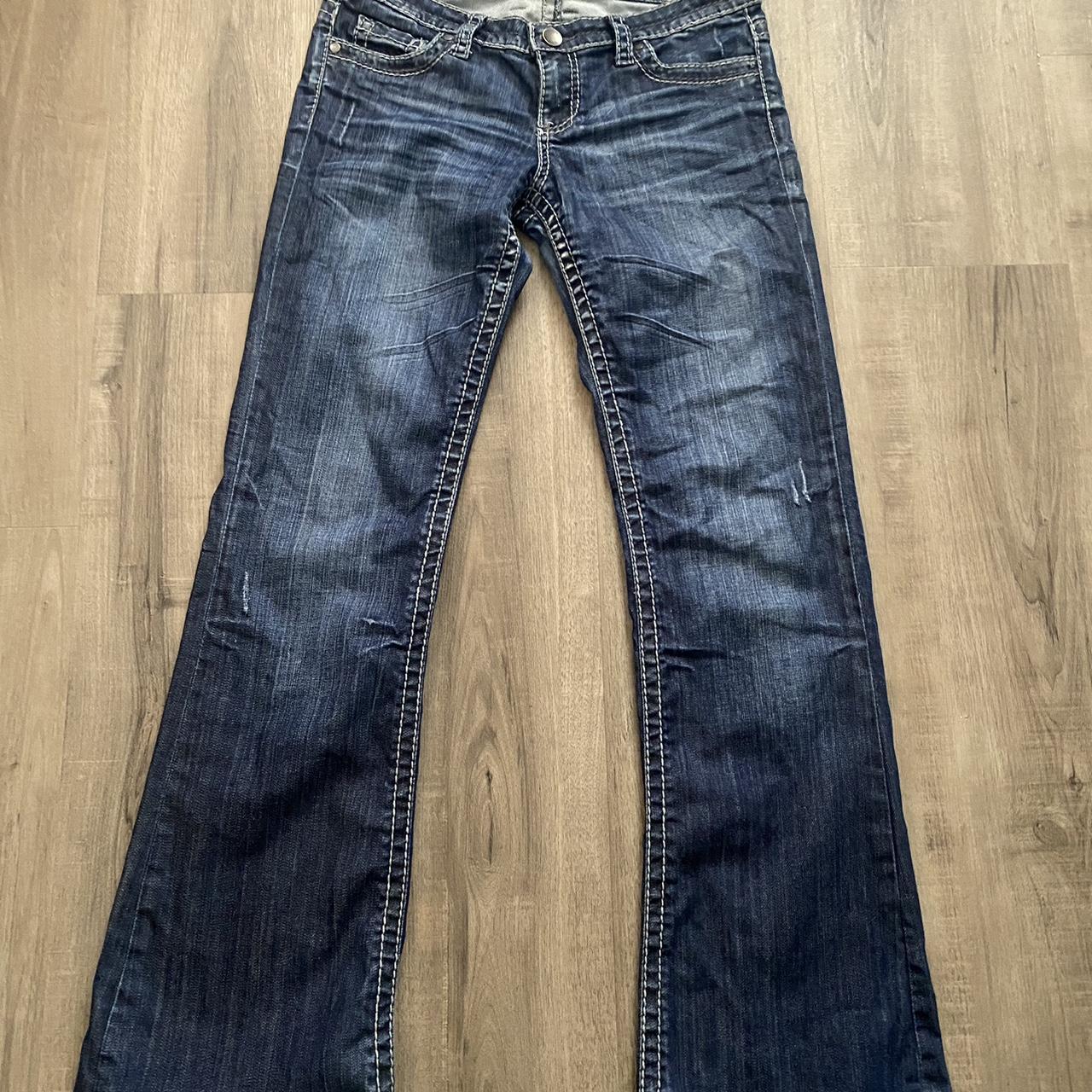 Most Wanted blue jeans 30 waist #y2k... - Depop
