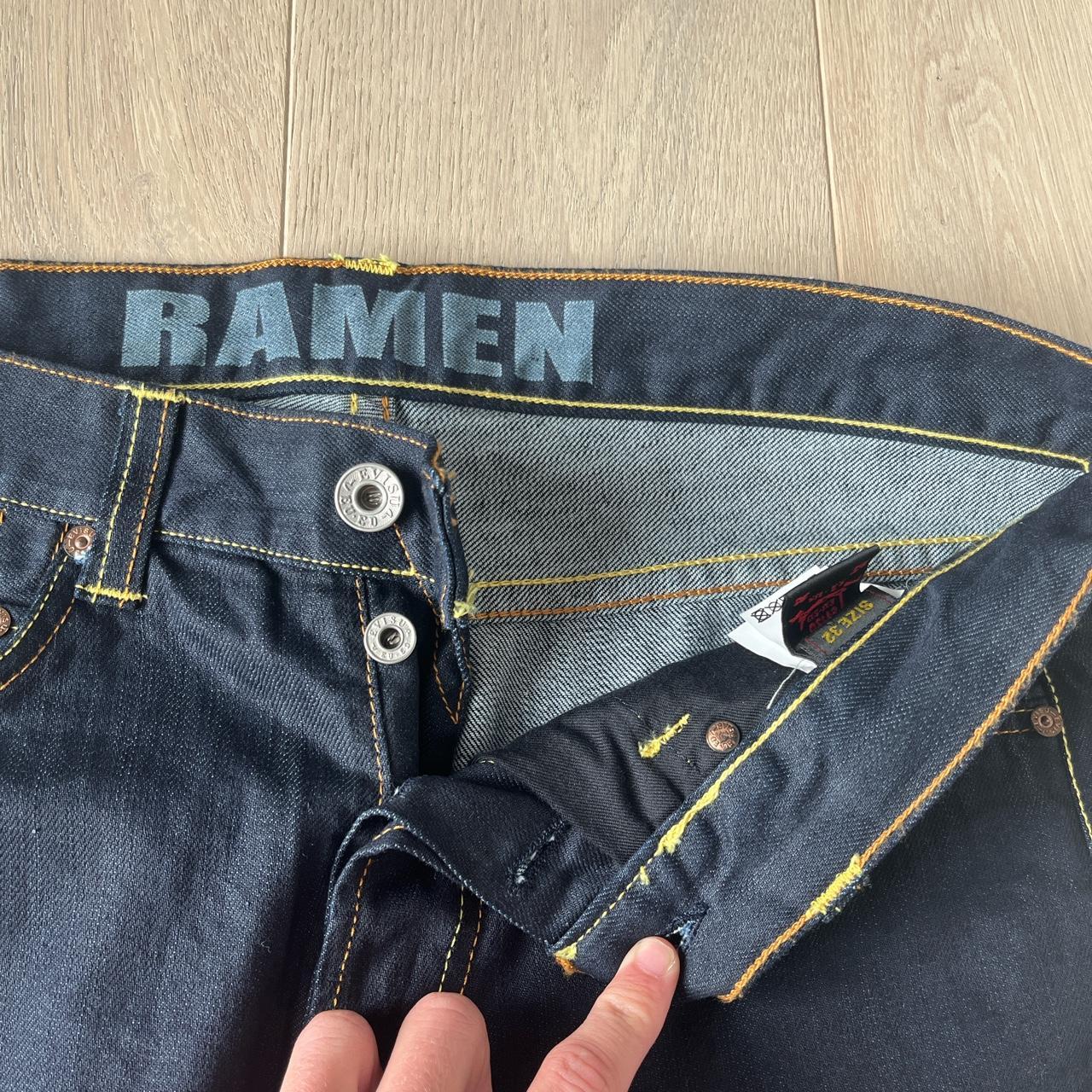 Evisu x ramen jeans - Depop