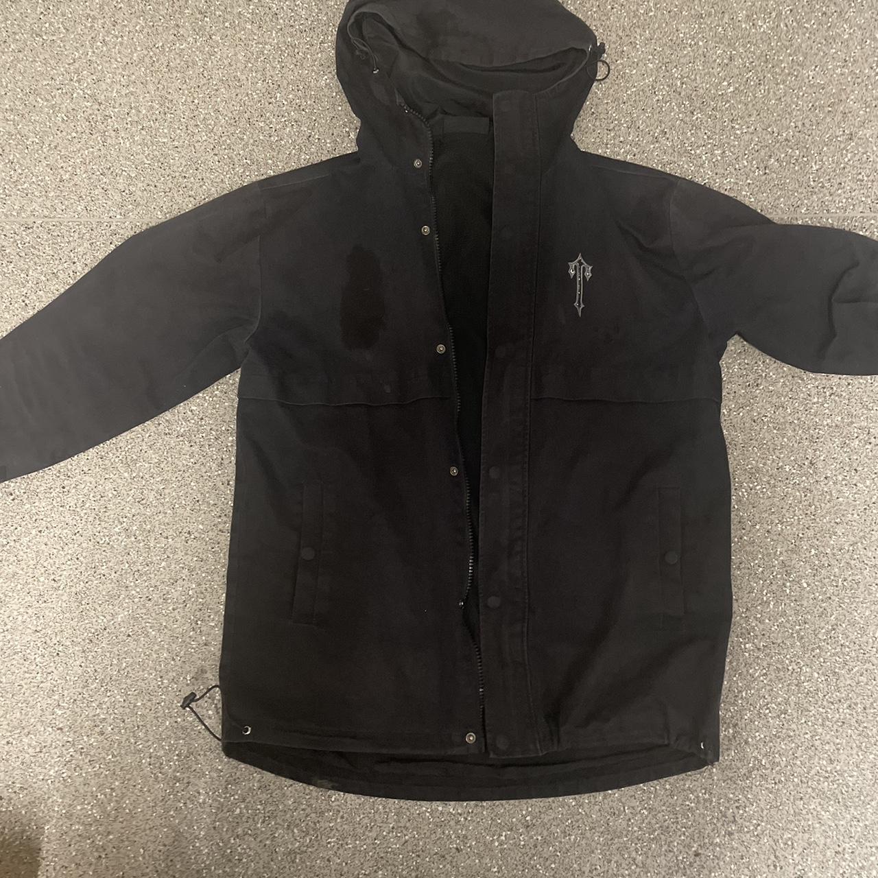 trapstar wind breaker no zipper but you can’t see... - Depop