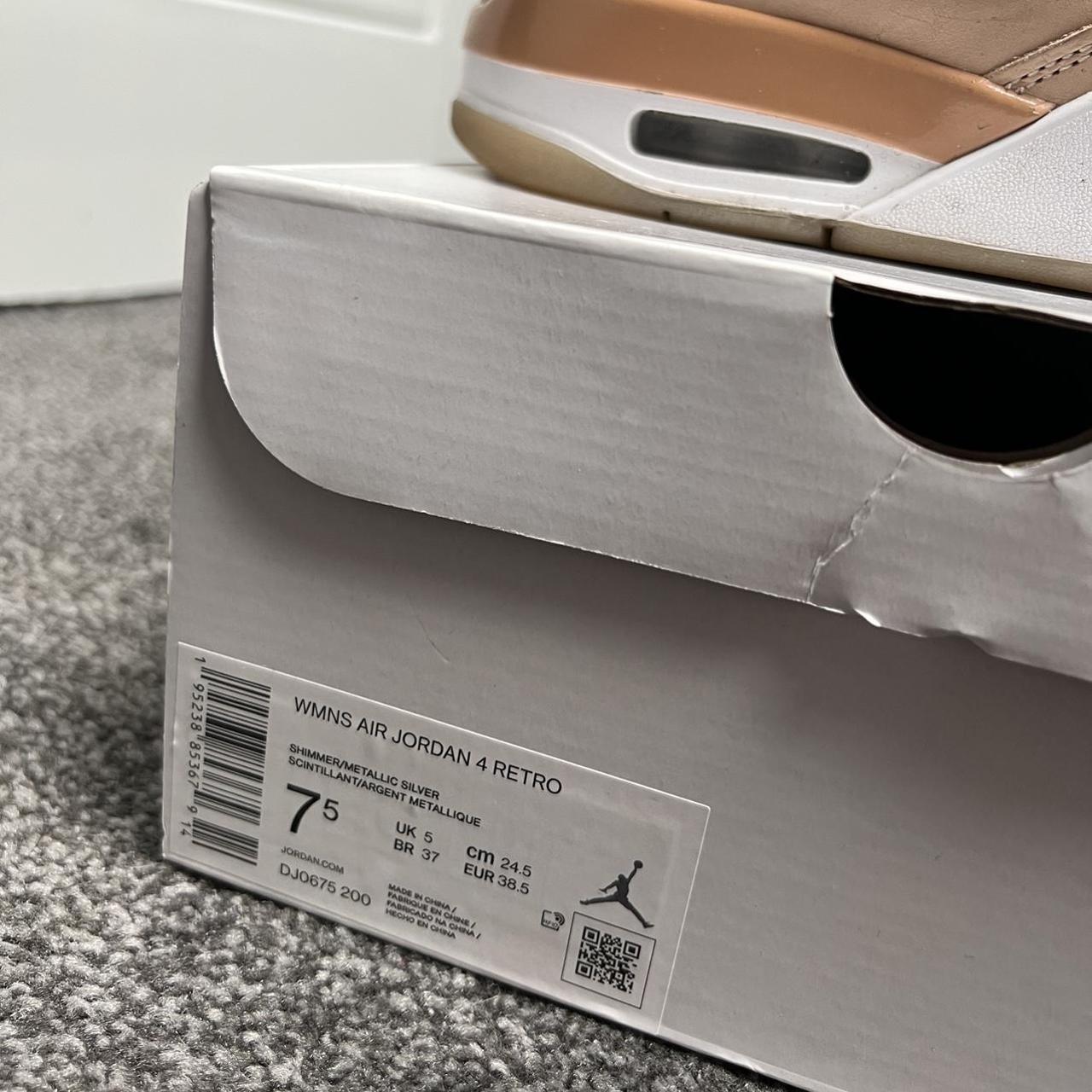 more pics of Jordan 4 shimmer comes with box... - Depop