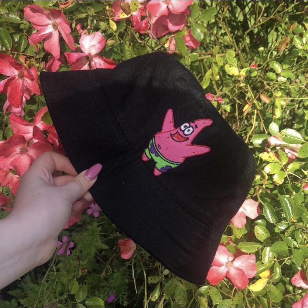 Patrick star themed bucket hat perfect for summer,... - Depop