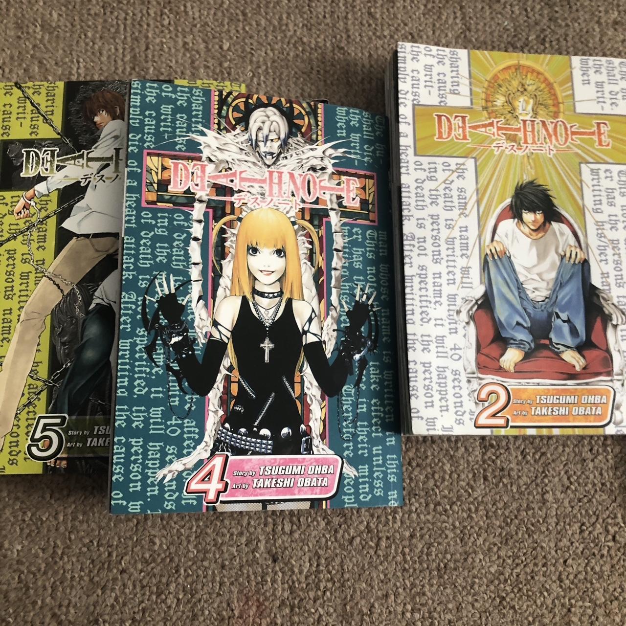 ~ Death Note Manga ~ - Volume 2 has small stain on... - Depop