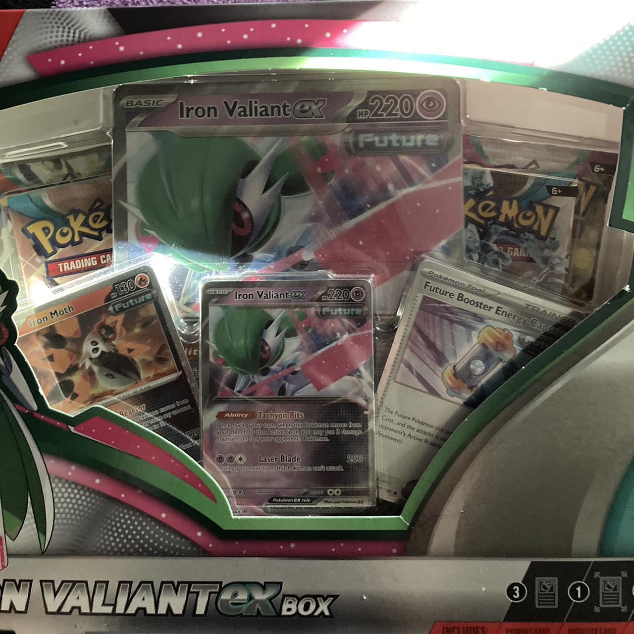IRON VALIANT Pokémon cards (mega card included)... - Depop