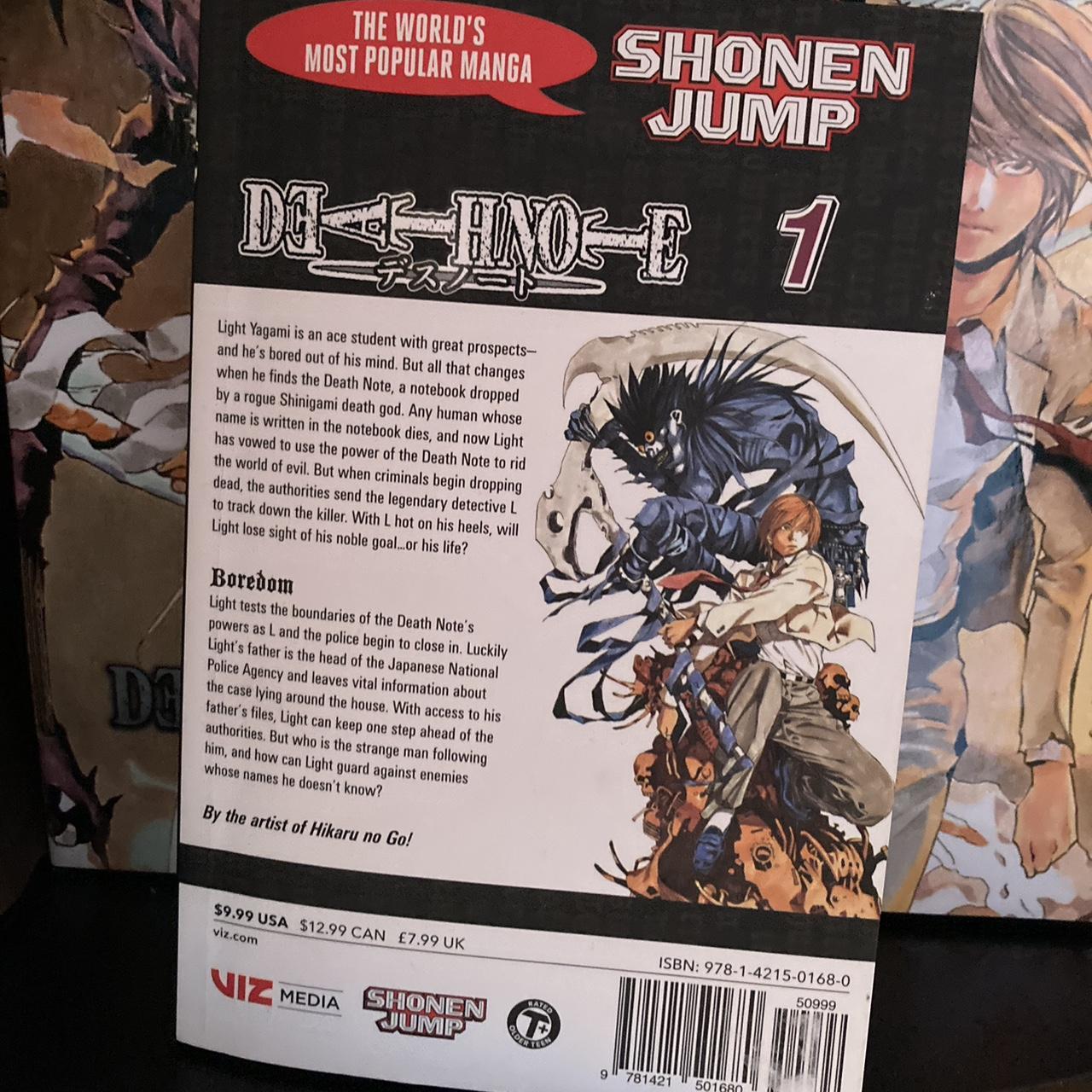 DEATH NOTE VOL 1 #manga #anime #deathnote #ryuk... - Depop