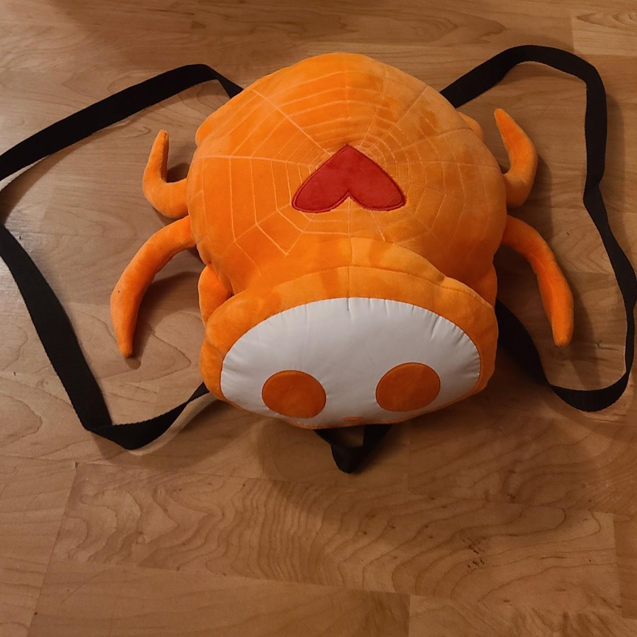 Skelanimals plush spider backpack Barely used at... - Depop