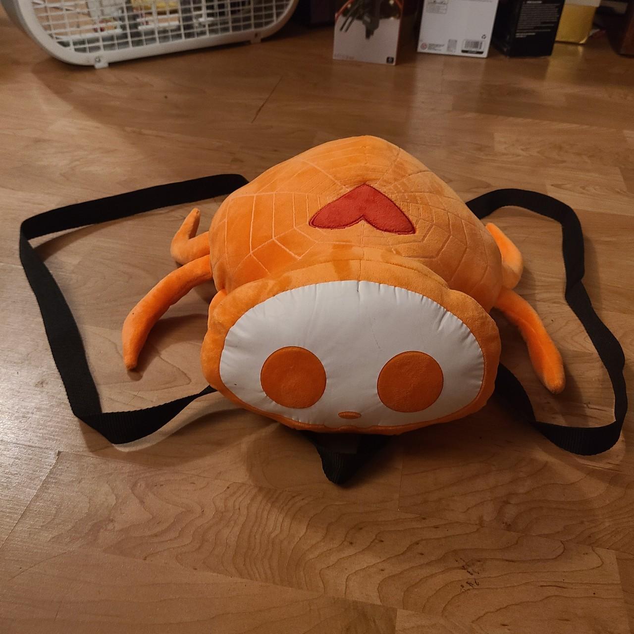 Skelanimals plush spider backpack Barely used at... - Depop