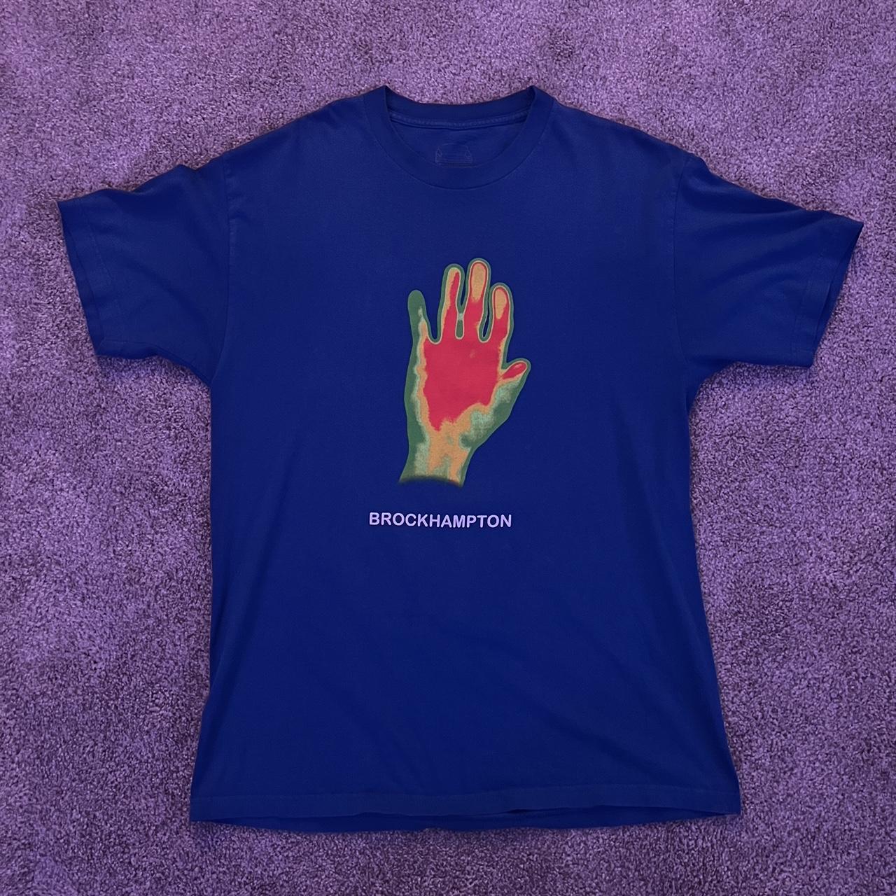 BROCKHAMPTON 2018 blue iridescence Kevin Abstract... - Depop