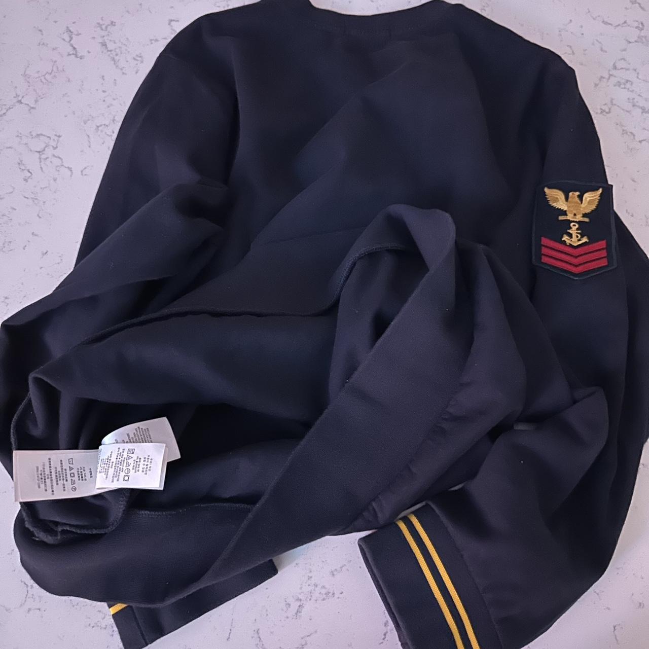 Ralph Lauren RRL polo label blue navy army rare... - Depop