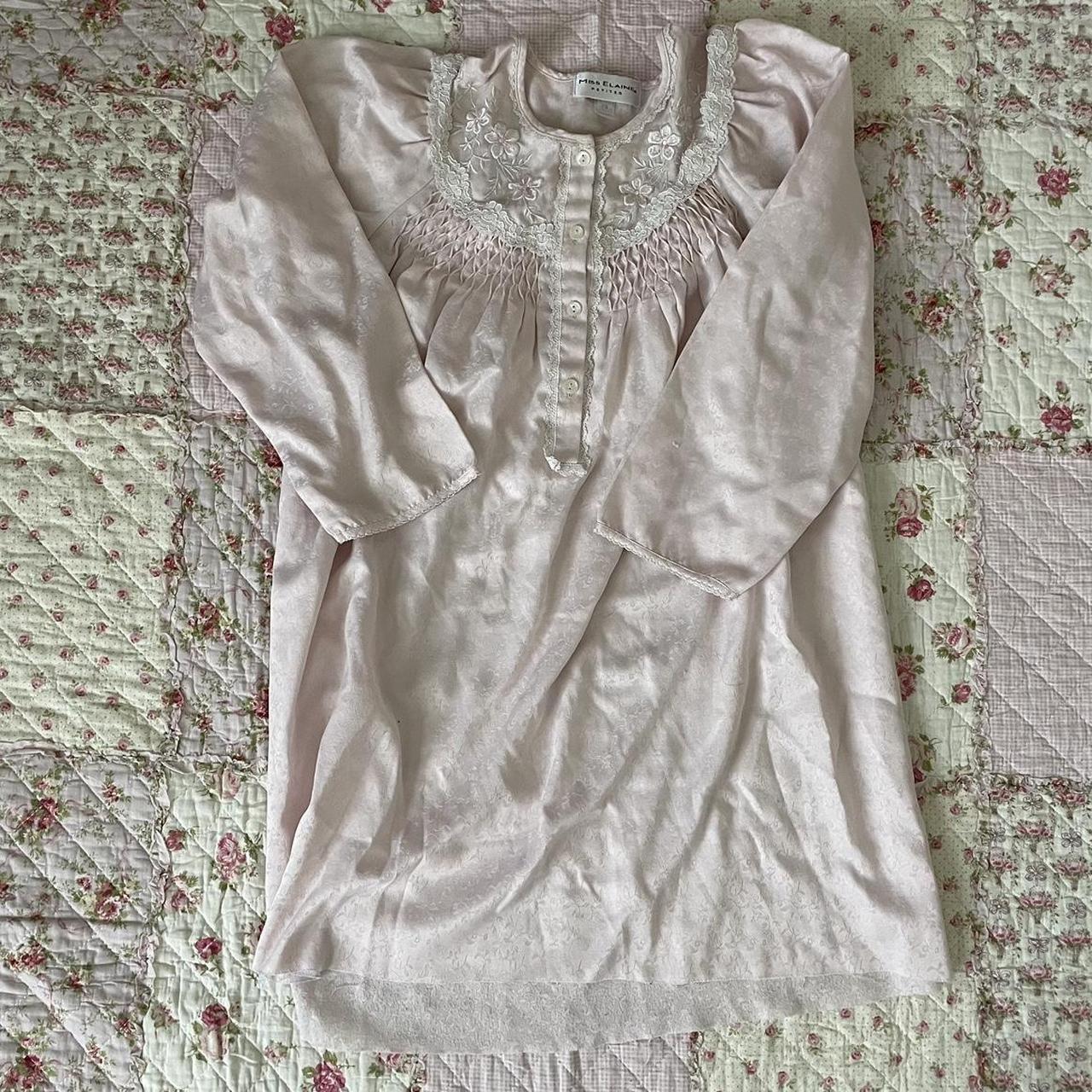 Vintage Baby Pink Dolly Core Night Dress, size s,... | Depop